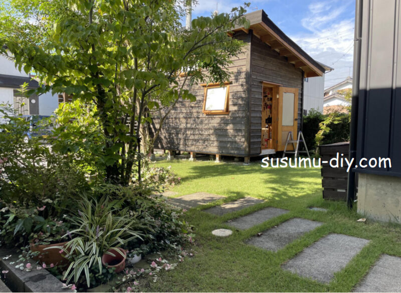 【ひとりde小屋づくり】＃13 外壁「安価な野地板を使って杉板の鎧張り（下見張り）」の施工 ～すすむDIY - susumu-DIY